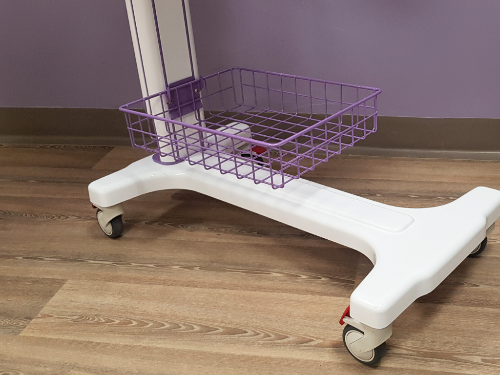 Croyde Height Adjustable Overbed Cot